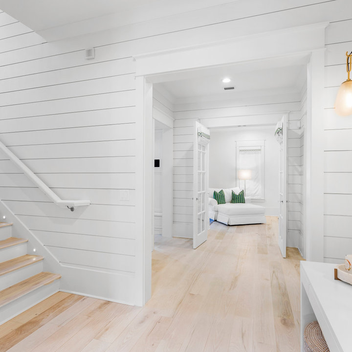 75 Shiplap Wall Hallway Ideas You'll Love - July, 2025 | Houzz