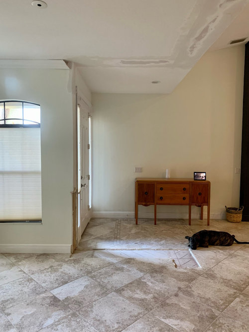 Half wall to define entryway? | Houzz Forum