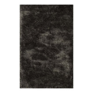 Safavieh South Beach Shag Charcoal Shag Rug - 5' x 8', 5' x 8 ...