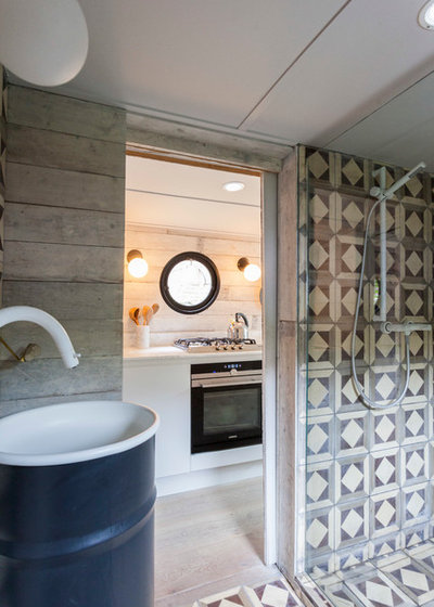 My Houzz: Small-Space Living on a Barge Awash With Smart Ideas