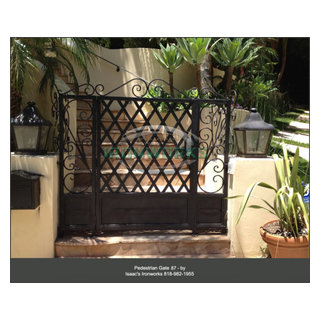 Custom Iron Pedestrian Gate Design, Fabrication and Installation since ...
