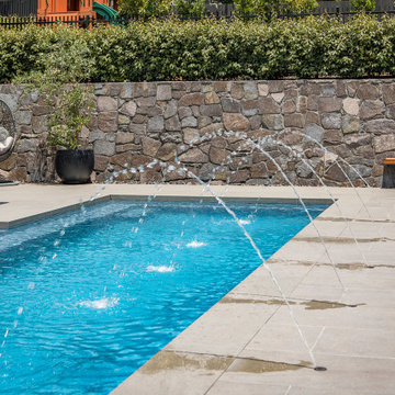 75 Rectangular Pool Landscaping Ideas You'll Love - January, 2025 | Houzz