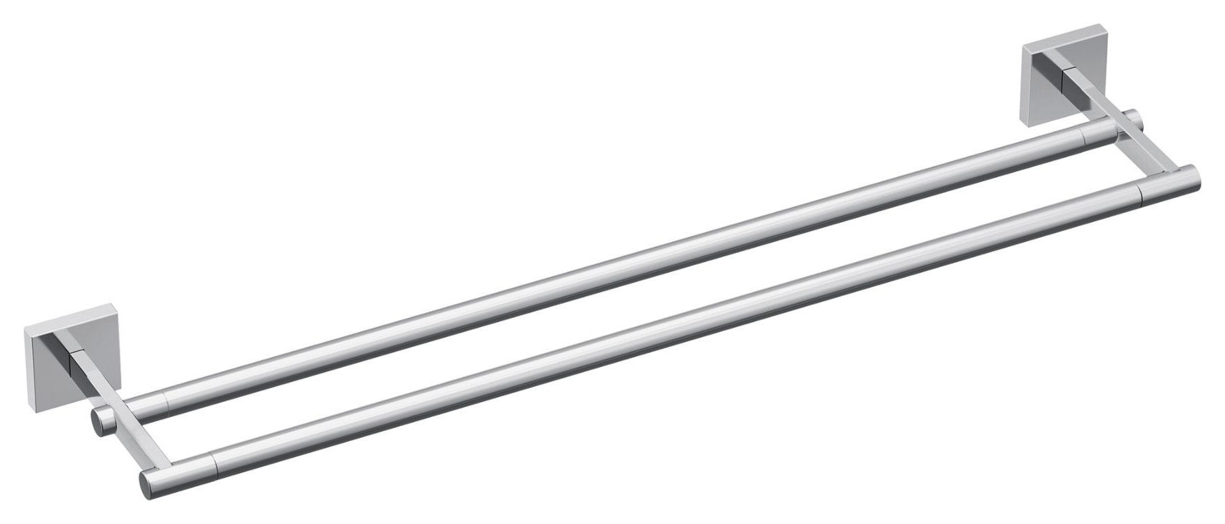 Moen Triva 24" Double Towel Bar - Contemporary - Towel Bars - by The ...