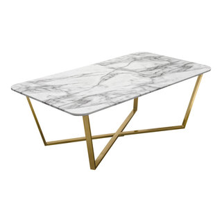 Vida Rectangle Cocktail Table, Gray - Contemporary - Coffee Tables - by ...