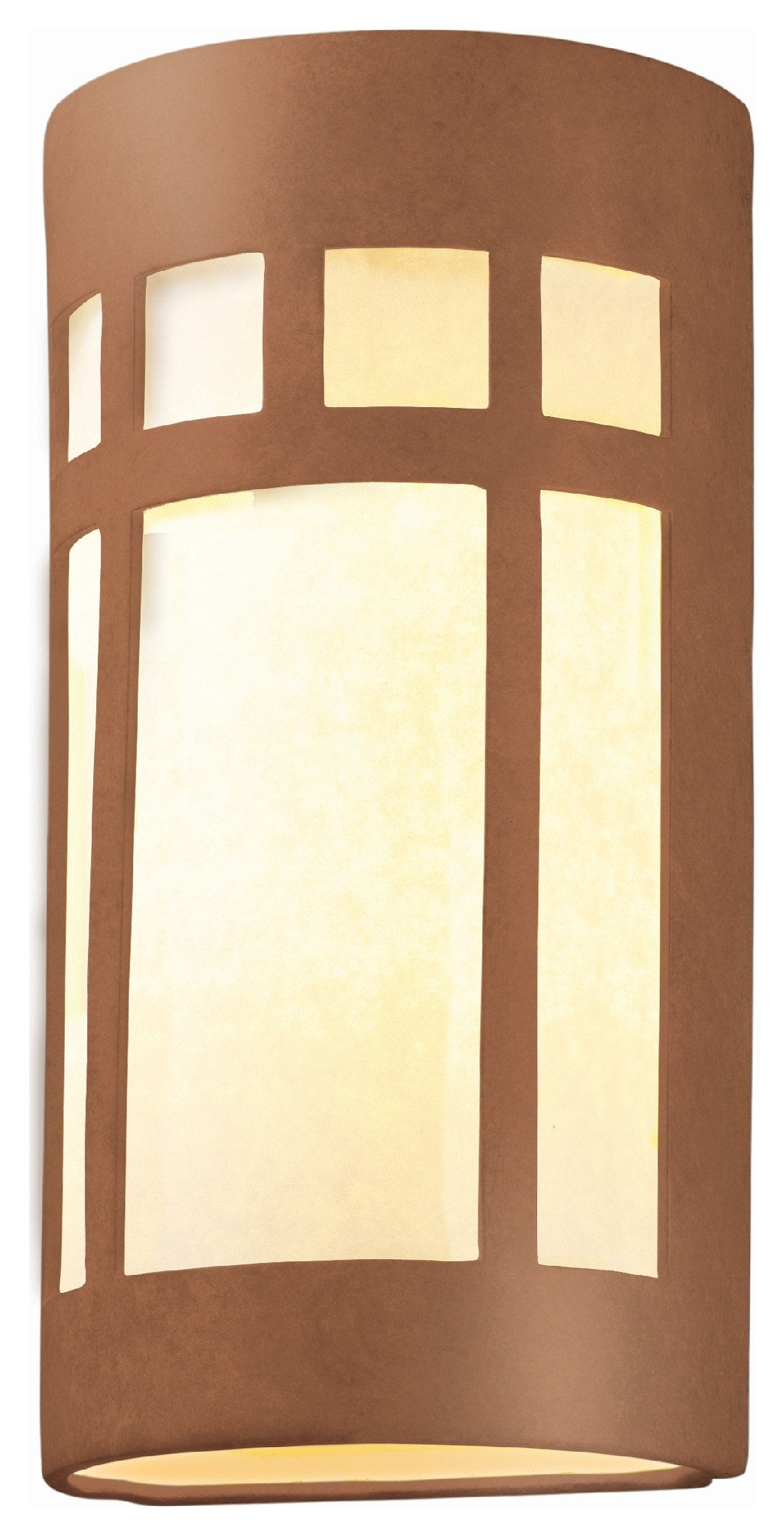 Ambiance Really Big Prairie Window Wall Sconce, Open Top/Bottom ...