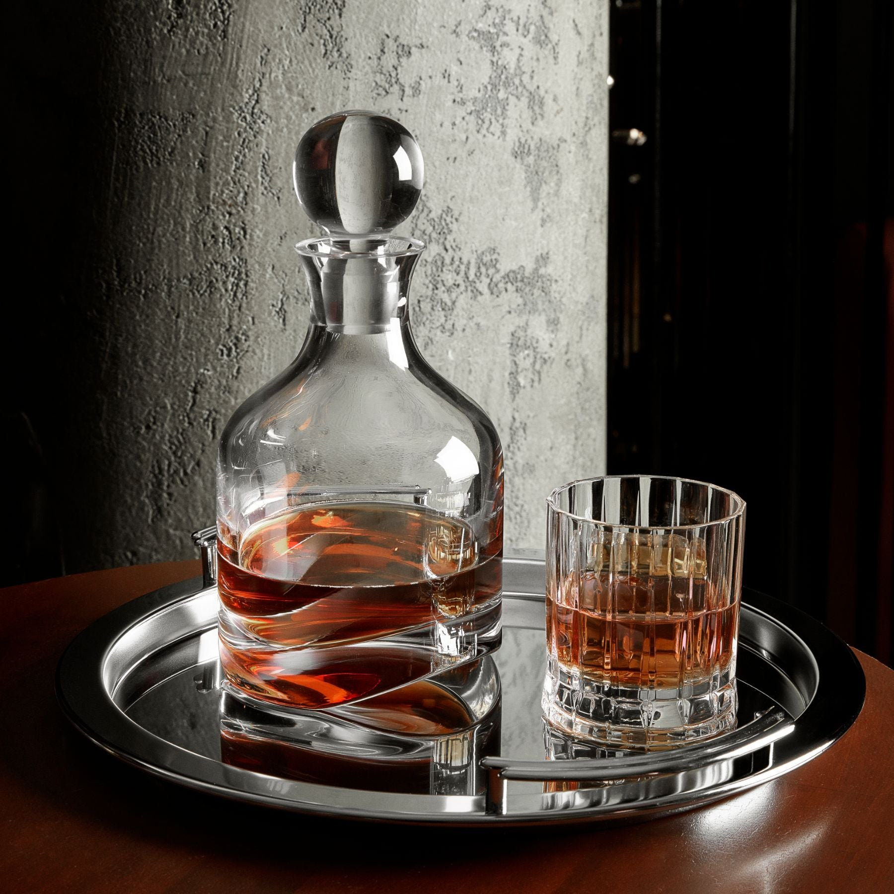 Arch Whisky Bottle - Modern - Liquor Glasses - by NUDE Glass | Houzz