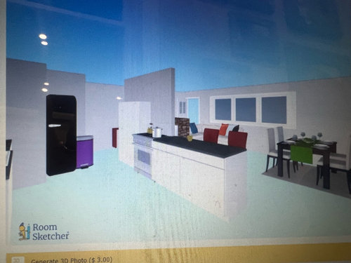 kitchen design combining an 8x10 kitchen with an 8x8 dining space