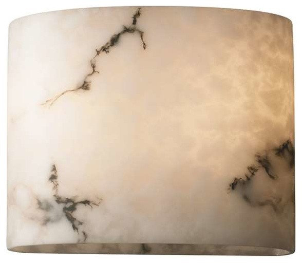 Justice Designs LumenAria ADA Wide Oval Wall Sconce - Transitional ...