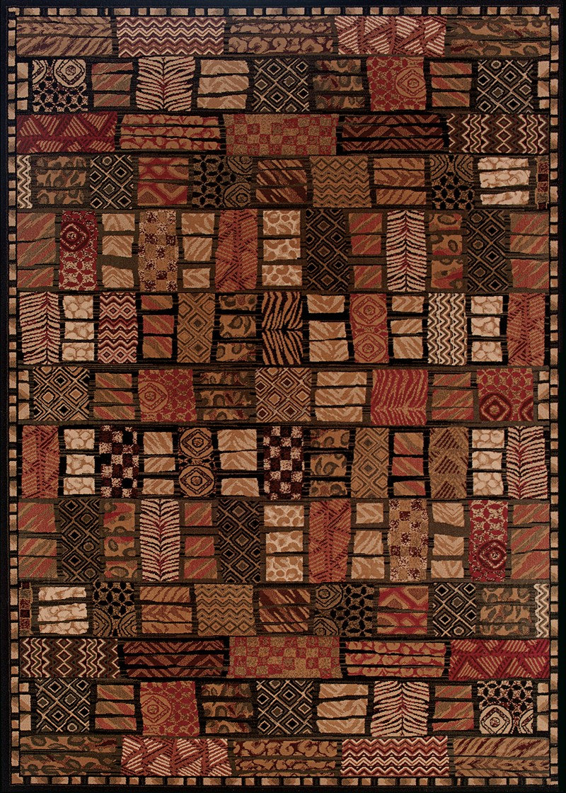 Couristan Everest 0715 Midnight Rug, 2'x3', 9'2"x12'5" - Contemporary ...