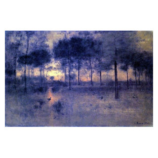 George Inness The Home of the Heron Gallery Wrap Canvas, 16x24 ...