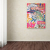 Sr.LaSso 'Mr. Wooster' Canvas Art, 35"x 47" - Contemporary - Prints And ...