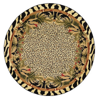 Animal Inspirations Area Rug WIld Collection - Tropical - Area Rugs ...