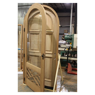 Custom wooden storm door - Traditional - Other - by Phirst and Lassing ...