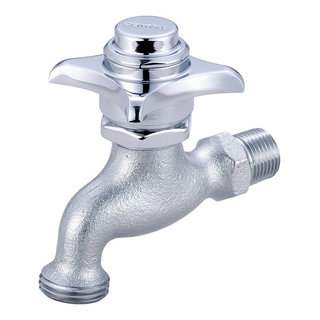 Central Brass Self-Close Wallmount Faucet - Transitional - Bathroom ...
