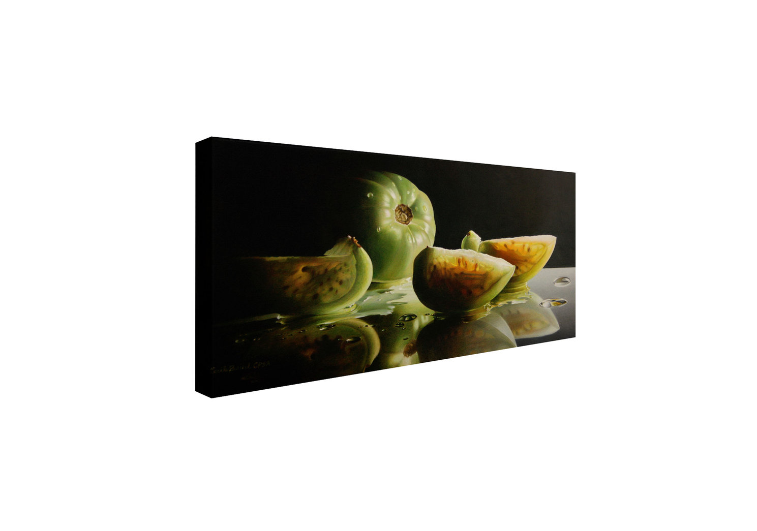 'Ripening' Canvas Art by Cecile Baird, 10" x 19" - Contemporary ...