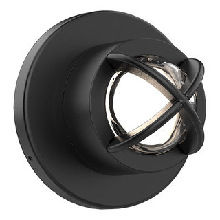 Davy Exterior Wall Lamp, Black, 3.13x4x3.13 - Beach Style - Outdoor ...