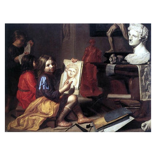 The Elder Jacob Van Oost The Artist's Studio Gallery Wrap Canvas, 21 ...