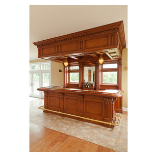 Custom Walk Up Bar - Home Bar - New York - by WL Kitchen & Home | Houzz