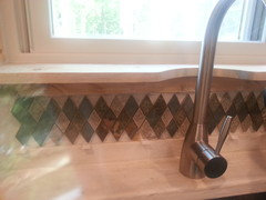Window Sill Above Kitchen Sink & Faucet Selection/Install