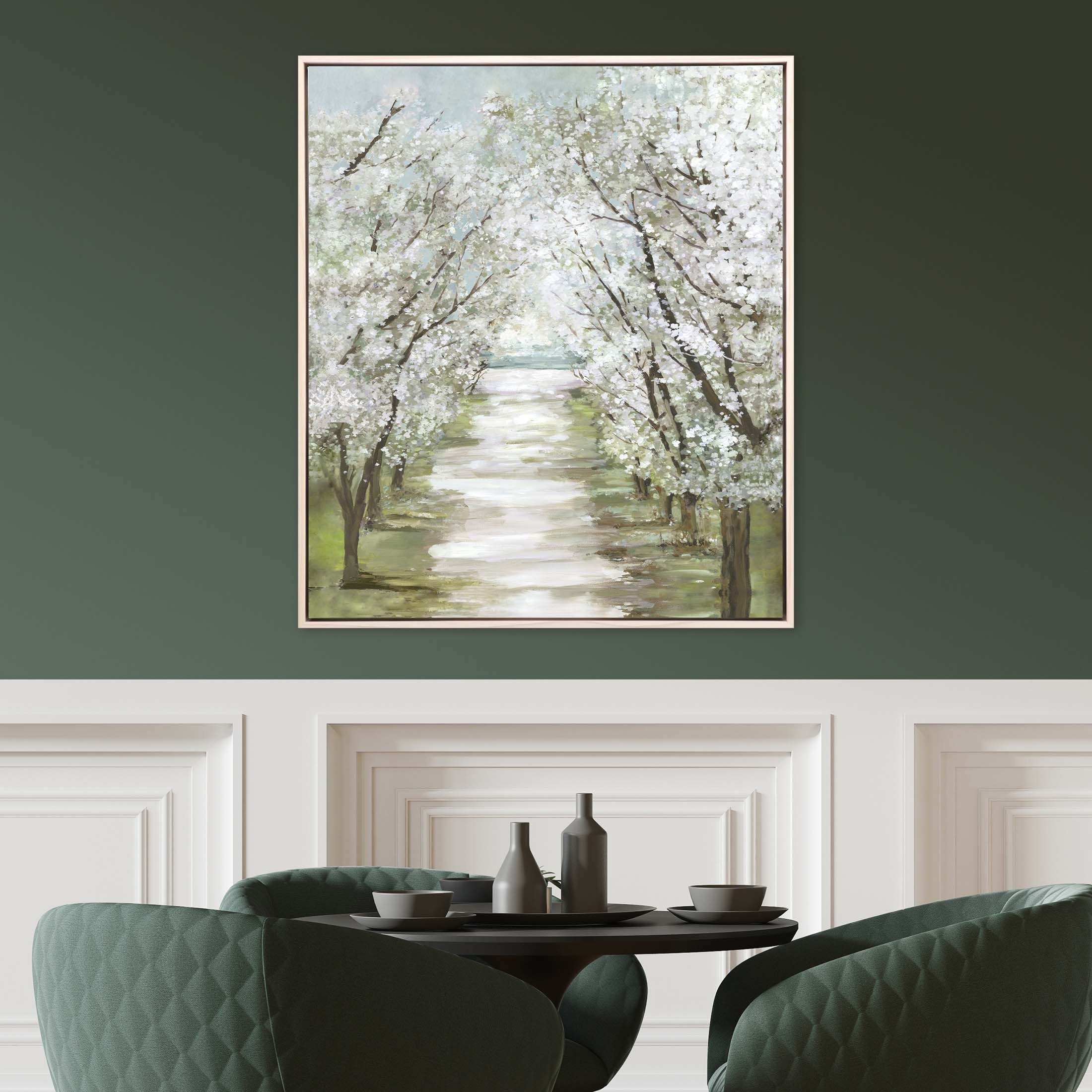 Blossom Pathway Art - Contemporary - Prints And Posters - by Paragon ...