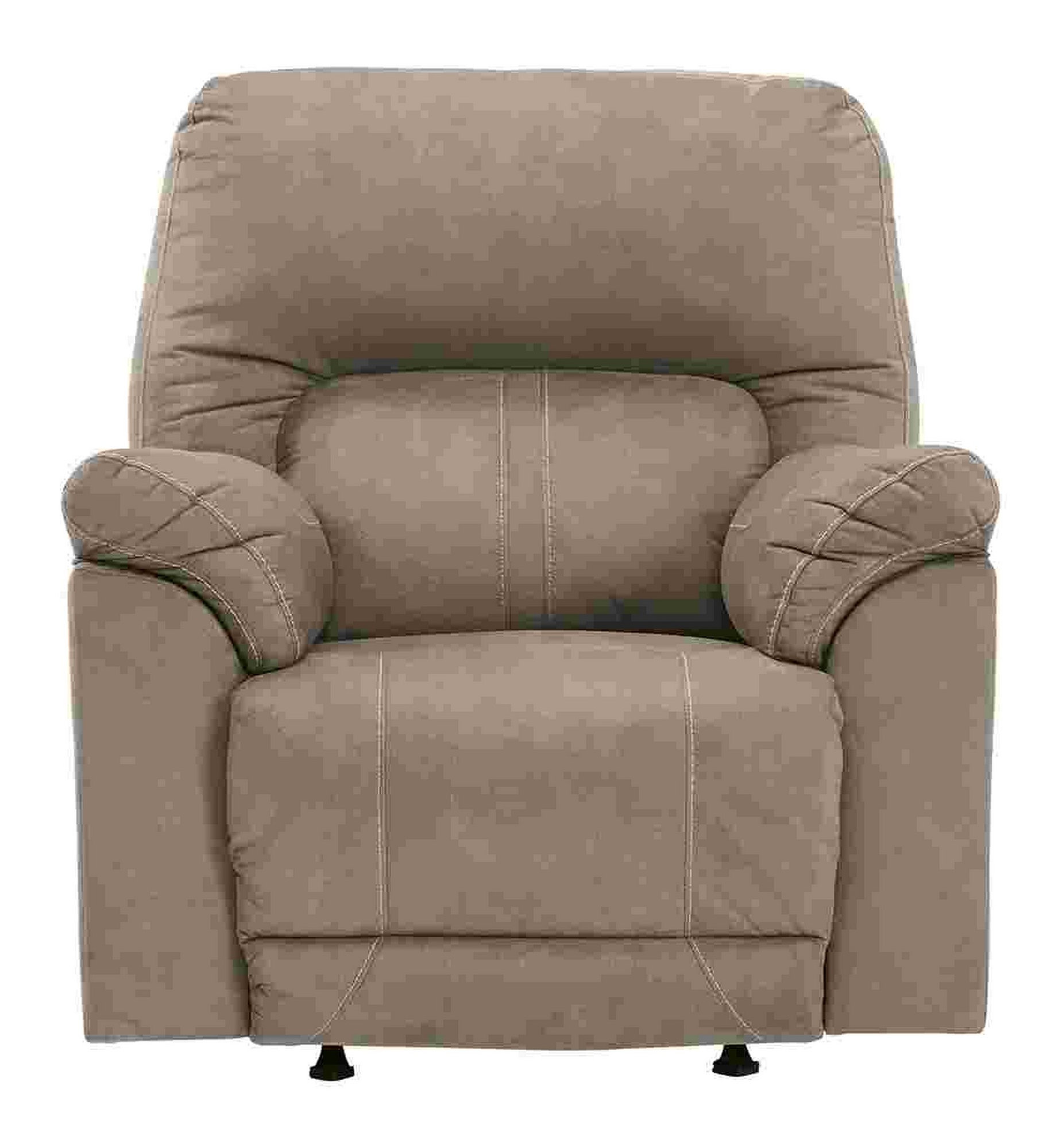 Benzara BM263452 Power Rocker Recliner With Corner Blocked Frame, Slate ...