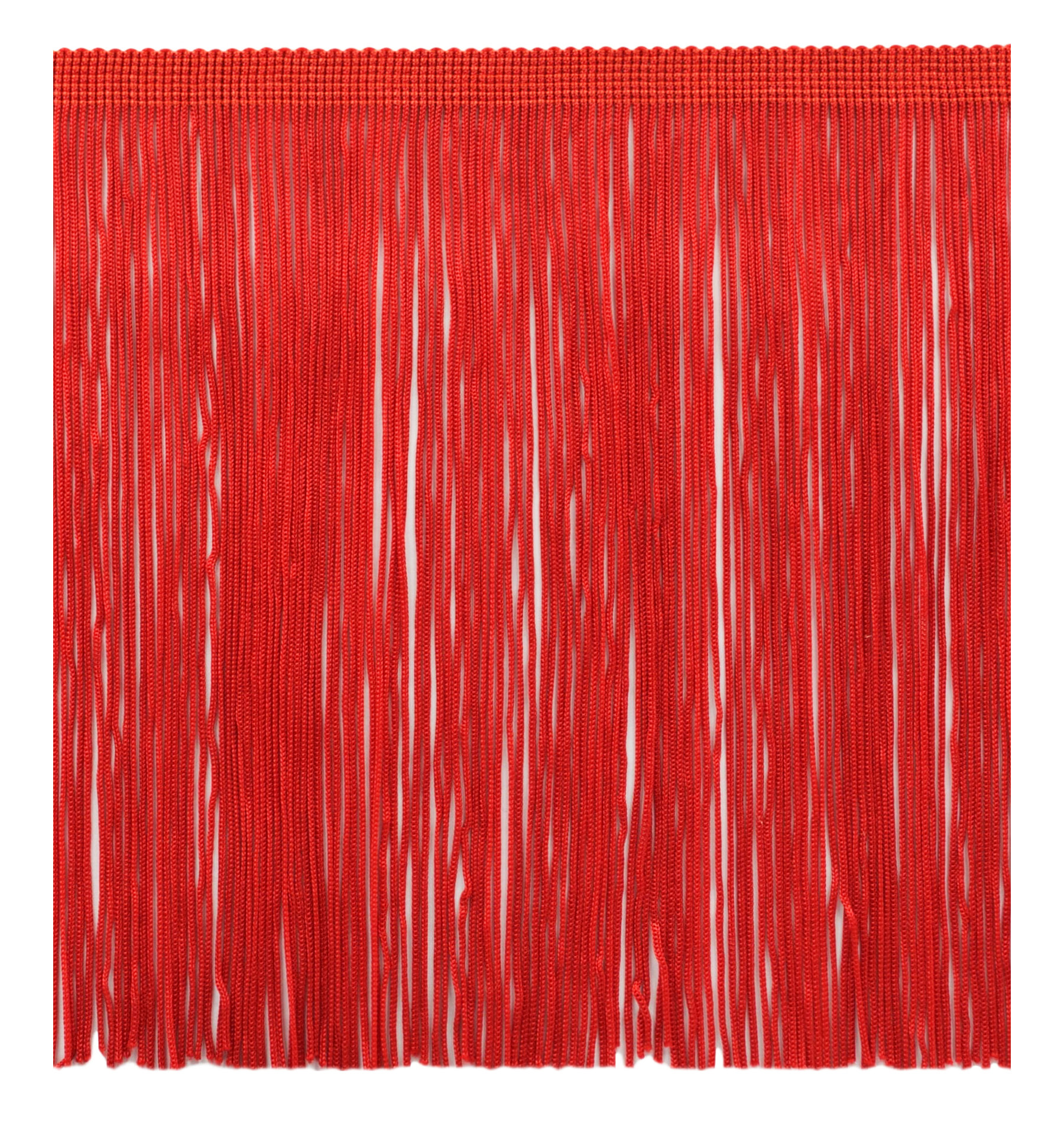 Chainette Fringe Trim, Style# CF08, Color# E6 - Cherry Red [11 Yards ...