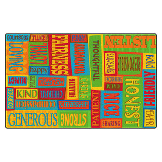 Be A Good Friend Rug, 6" x 84" - Contemporary - Kids Rugs - by FLAGSHIP ...