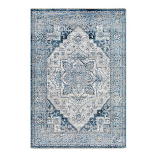 Surya Babel Light Blue Rug 9'x12'7" - Contemporary - Area Rugs - by ...