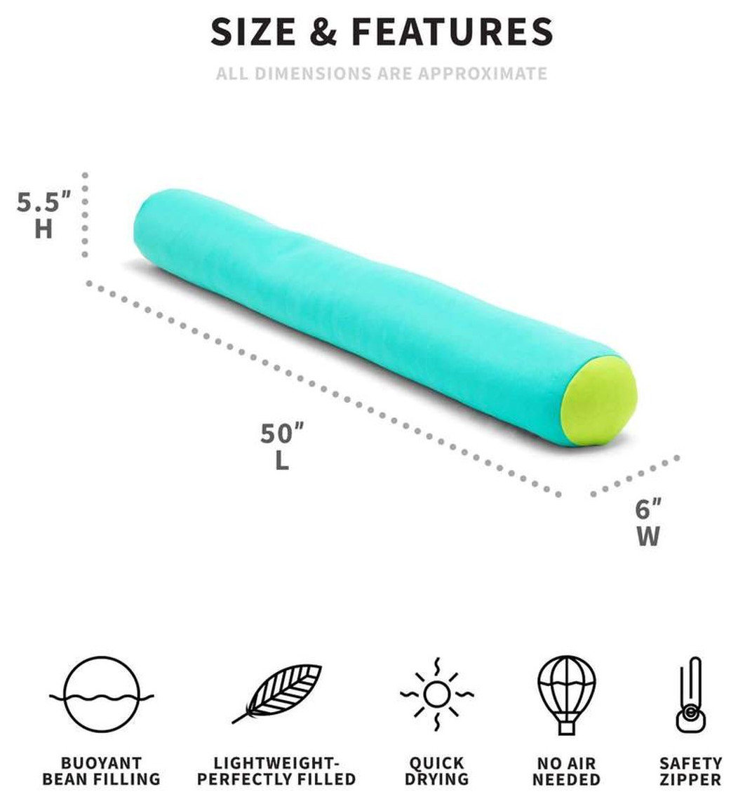 Big Joe Noodle Two Pack Pool Float - Aqua/Green - Modern - Pool Toys ...