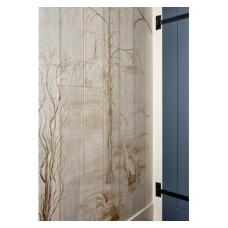 Guest Barn - Farmhouse - Powder Room - by Sargent Design Company | Houzz