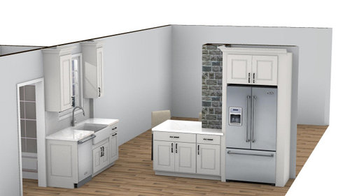 Chimney in kitchen design?