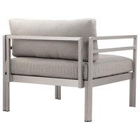 Cold Chair Gray - Contemporary - Outdoor Lounge Chairs - by Pangea Home ...