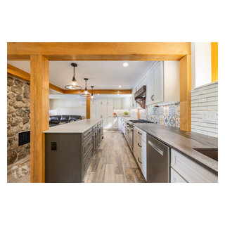 Modern Rustic Lake House Renovation - Rustic - Kitchen - Other - by ...