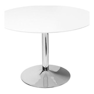 Gubi Dining Table Chrome Base - Contemporary - Dining Tables - by ...