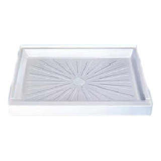 Mustee 3248M 32" x 48" White Shower Floor - Contemporary - Shower Pans ...