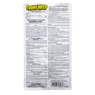 CSI 82300001 Cyper WSP Insecticide, 4 x 9.5 Grams Packet - Gardening ...