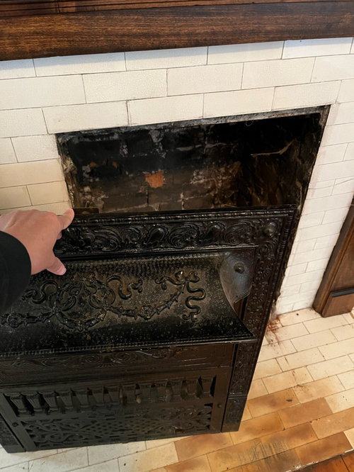 Non-functional Fireplace