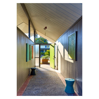 Eichler Revival near Stanford University - Midcentury - Entry - San ...