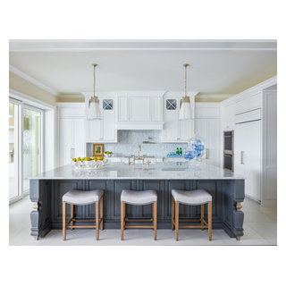 Polished Traditional Residence - Beach Style - Kitchen - Other - by JMA ...