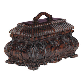 Tea Caddy - Traditional - Decorative Boxes - by Lodgeandcabins | Houzz