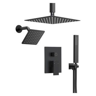 Dual Heads 3-Functions Shower System With Pressure Balancing Rough-In ...