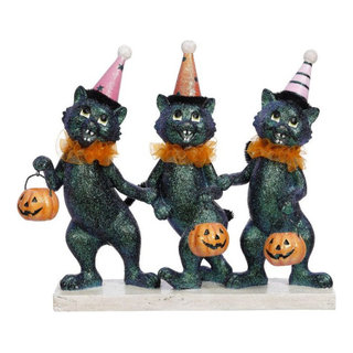 Mark Roberts 2021 Halloween Dancing Cat Figurine 9" - Contemporary ...