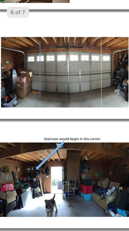 Above-garage office renovation