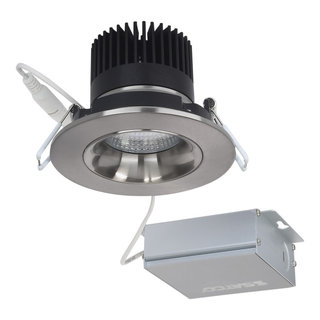 12 Watt LED Downlight - Gimbaled - 3.5 in. - 120 Volt - Round - Remote ...