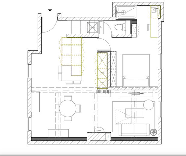 Avant/Après : Une garçonnière transformée en canut pour un couple