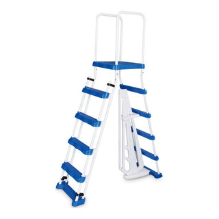 52" A-Frame Above Ground Swimming Pool Ladder - Hot Tub And Pool ...