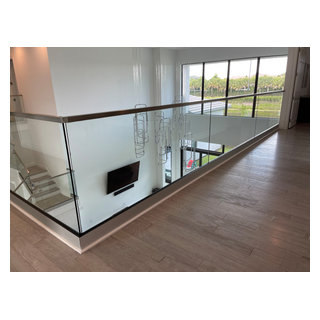 Glass Stairs - Modern - Staircase - Miami - by All Star Solution | Houzz