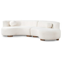 Octavia Sectional, Ivory - Transitional - Sectional Sofas - by Kosas ...