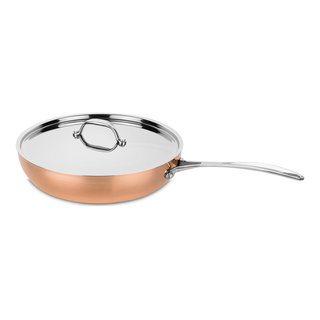 Toscana Frying Pan 10.5" Dia Copper - Traditional - Frying Pans And ...