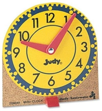 Carson-Dellosa Mini Judy Clocks, Theme/Subject: Learning, Skill ...
